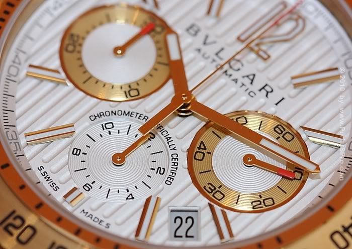 Bulgari - Bulgari Diagono Professional 18Kt Chronograph Watch - Live ...
