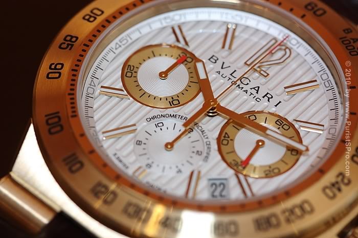 Bulgari - Bulgari Diagono Professional 18Kt Chronograph Watch - Live ...