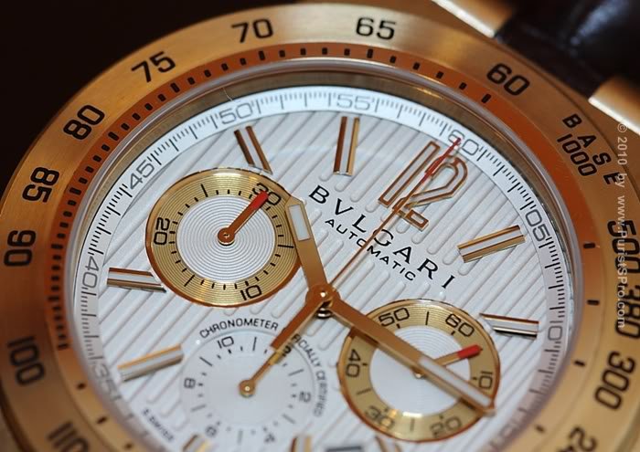 Bulgari - Bulgari Diagono Professional 18Kt Chronograph Watch - Live ...