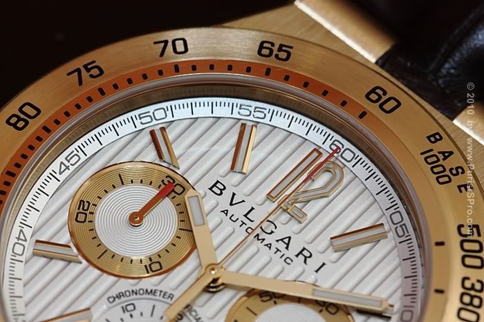 Bulgari - Bulgari Diagono Professional 18Kt Chronograph Watch - Live ...