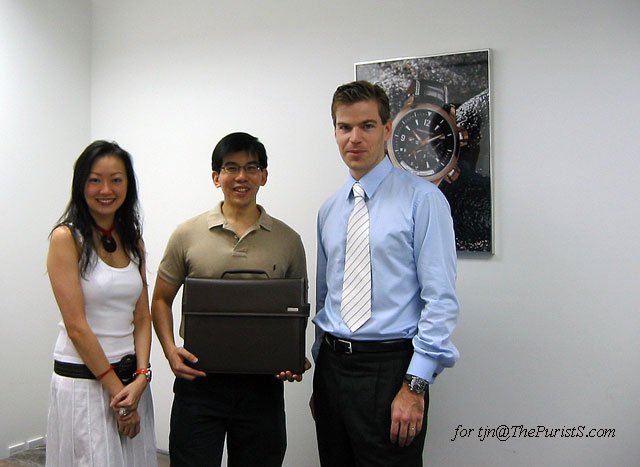 JLC - Congrats to Ong Yu-Phing for winning the JLC briefcase.