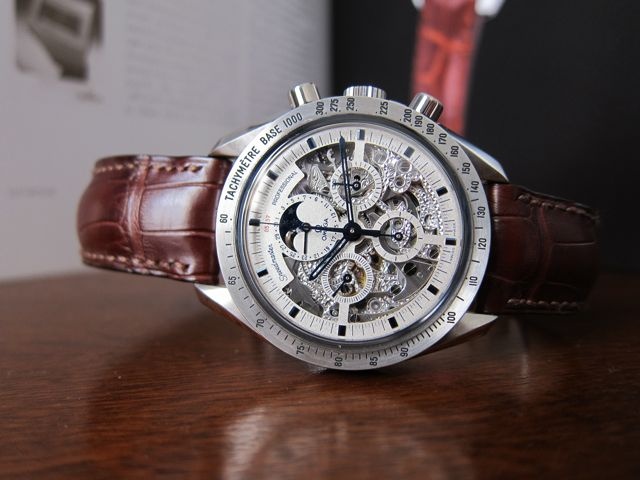 Collectors Market - SOLD: Omega Speedmaster Platinum Skeleton
