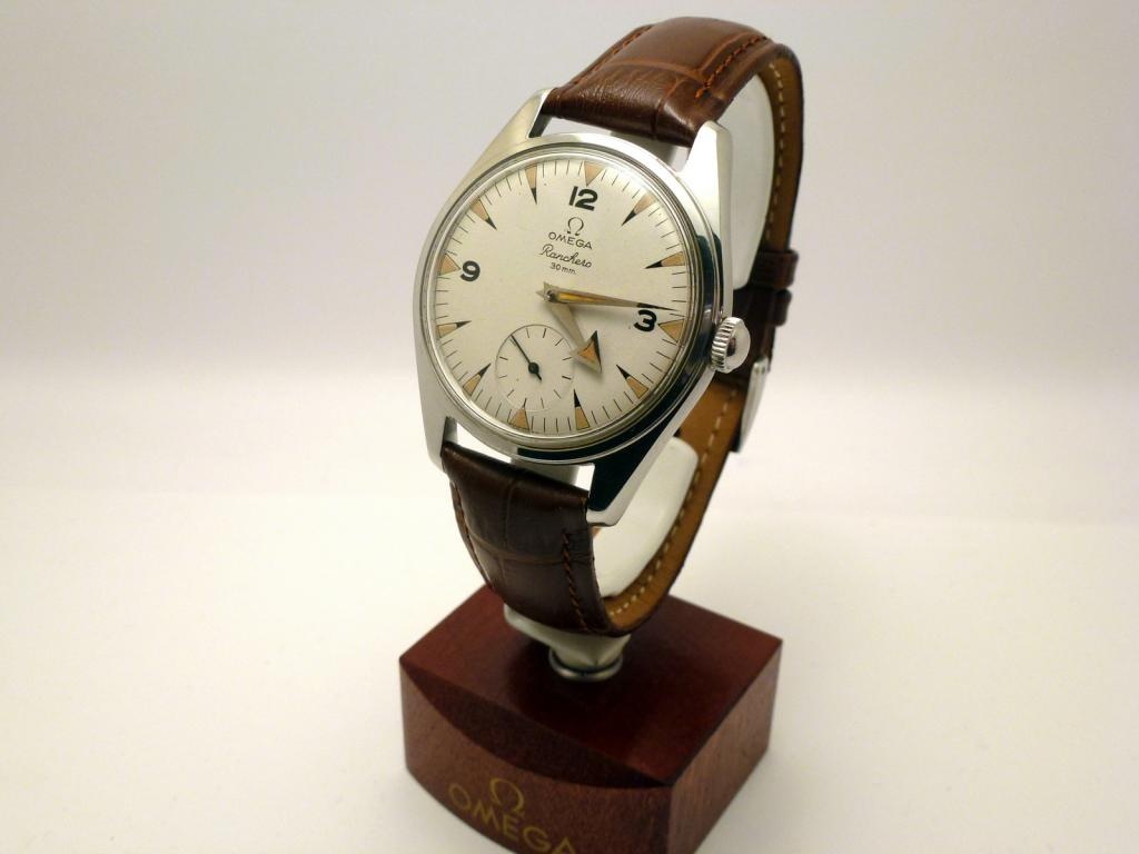 Omega - Omega Ranchero white dial broad arrows