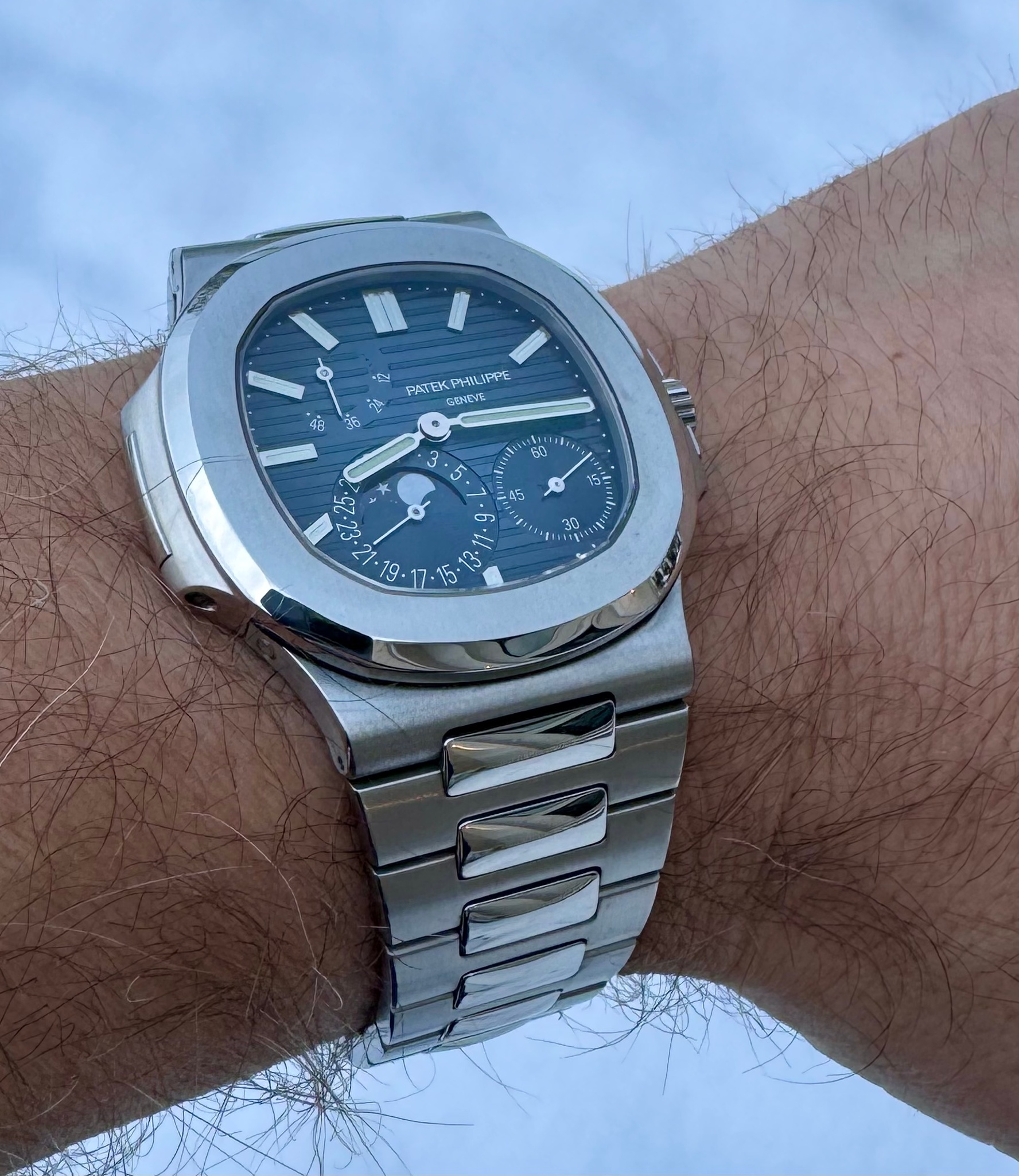 Explore Patek Philippe wrist shots in the early NE snowfall backdrop ...